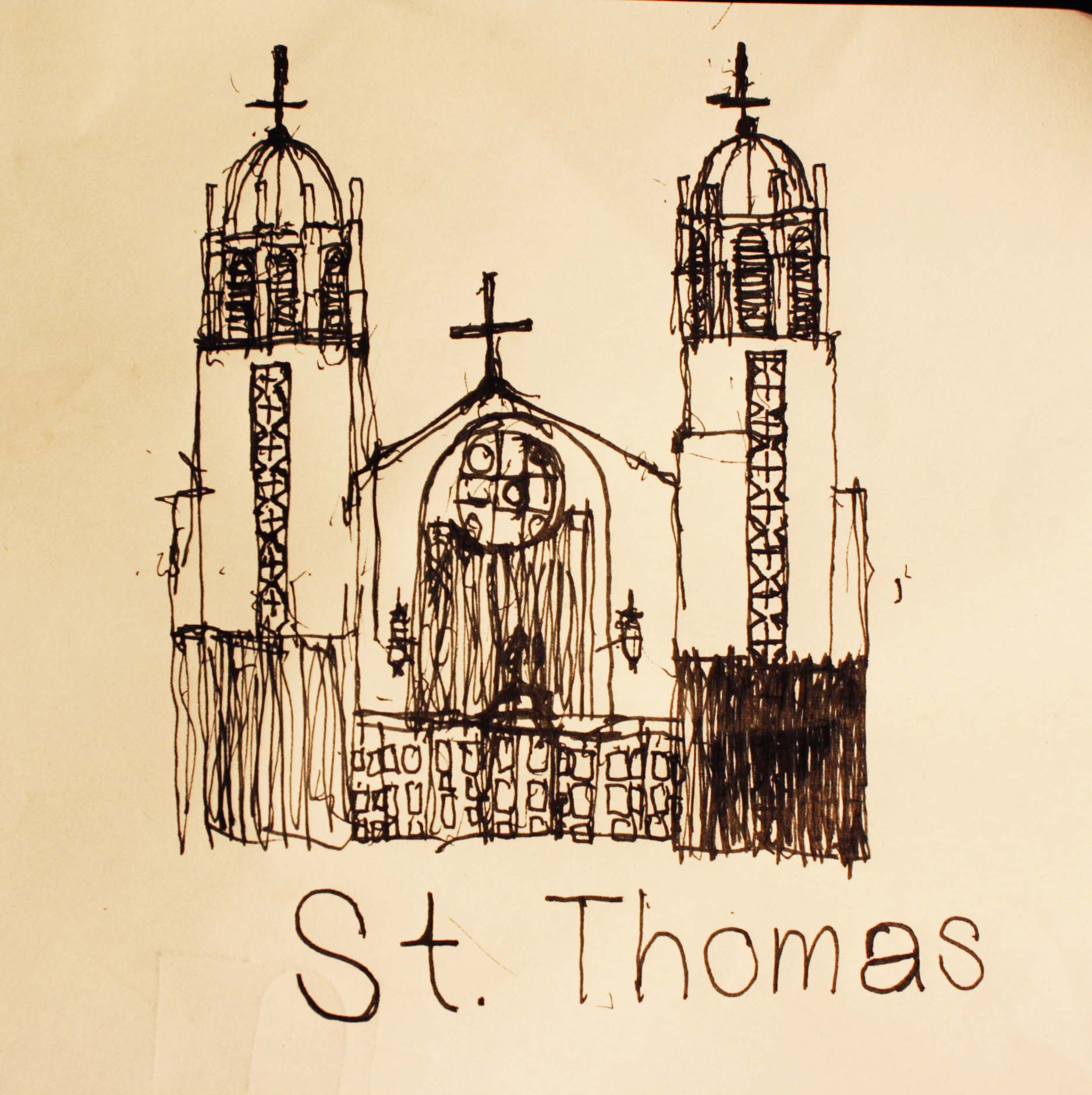 St. Thomas – Drawings by Jack